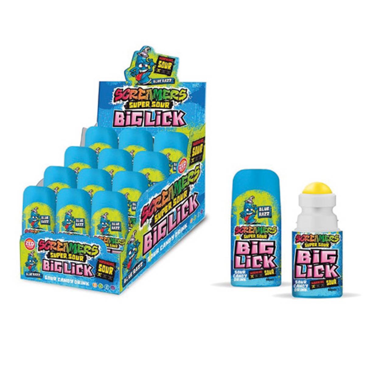 Zed Candy Screamers Big Lick 60ml - Billigmarkedet.no